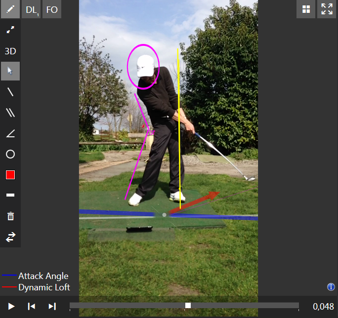 Le logiciel Trackman Performance Studio | Paul Lambersens - Cours de golf